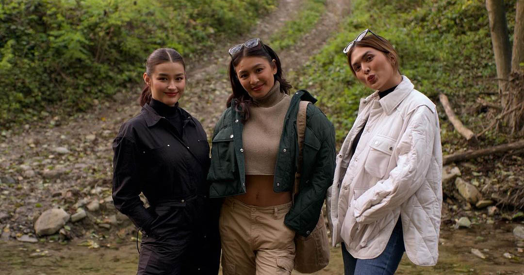 What a stunning crew! Sofia Andres, Liza Soberano, and Nadine Lustre go truffle hunting in Italy ...